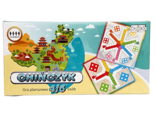 Chińczyk - tradycyjna i sześcioosobowy gra planszowa ZABAWKOWNIA