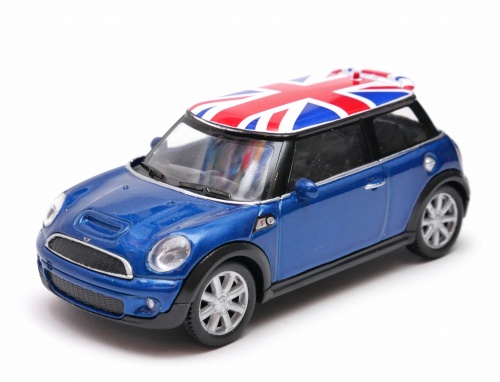 Mini Cooper GB - model Welly skala 1:43 ZABAWKOWNIA