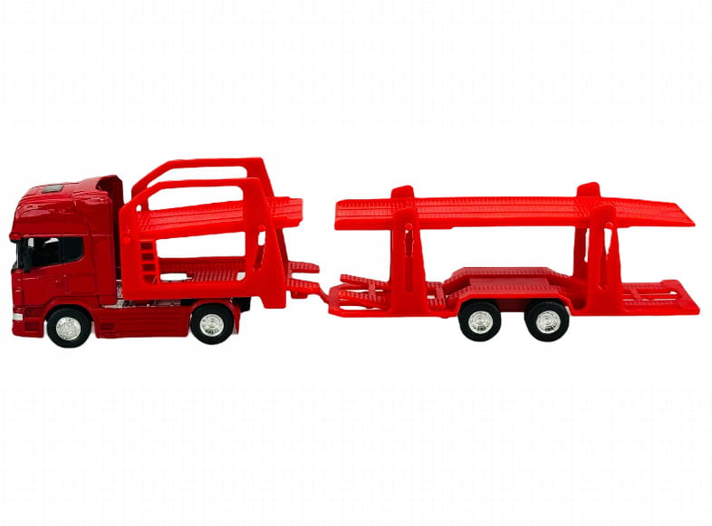 ciężarówka Scania V8 R730 laweta lora 1:64 model WELLY ZABAWKOWNIA